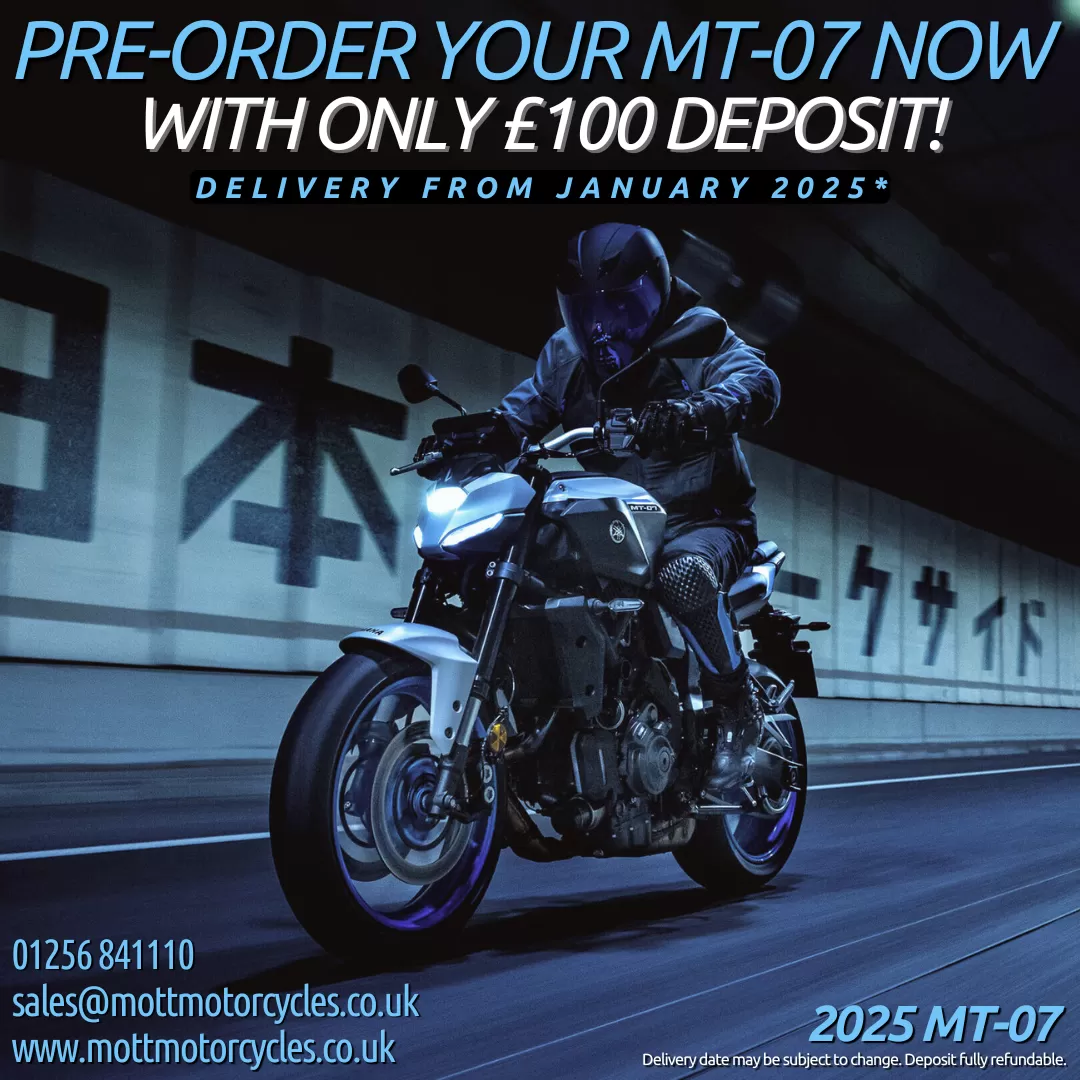 New Yamaha MT-07 for sale in Hampshire | Mott Motorcycles